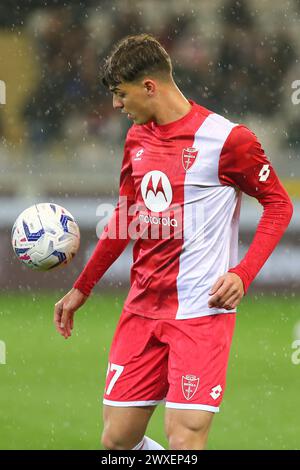 Daniel Maldini (AC Monza) during the Italian championship Serie A ...