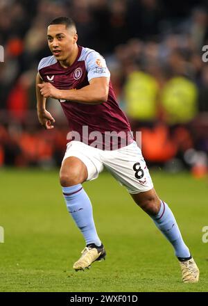 Aston Villa's Youri Tielemans during the UEFA Champions League round of ...