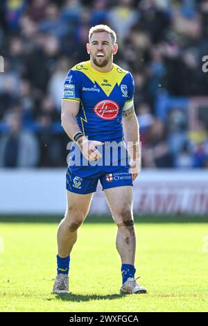 Matt Dufty of Warrington Wolves during the Betfred Super League round ...
