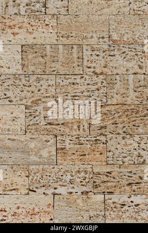 Brick Nature Blocks Wall Natural Sand Gray Shell Texture Background ...