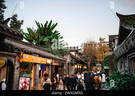 Kuanzhai Alley, Chengdu Stock Photo - Alamy