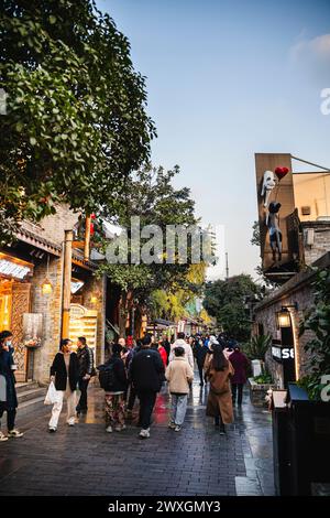 Kuanzhai Alley, Chengdu Stock Photo - Alamy