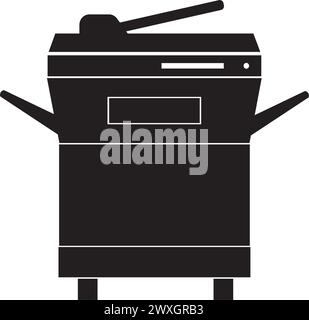 Multi-function printer or auto copier icon vector design Stock Vector Image & Art - Alamy