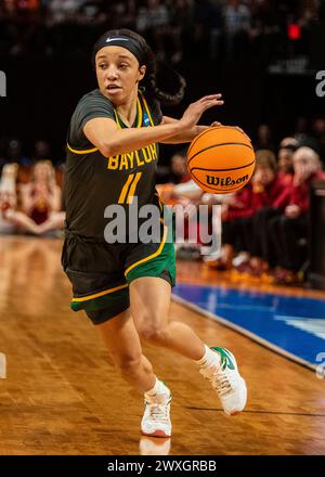 Baylor guard Jada Walker (11) shoots during the first half of an NCAA ...