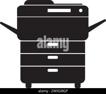 Multi-function printer or auto copier icon vector design Stock Vector ...