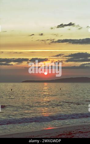 Samil beach in Vigo Stock Photo - Alamy