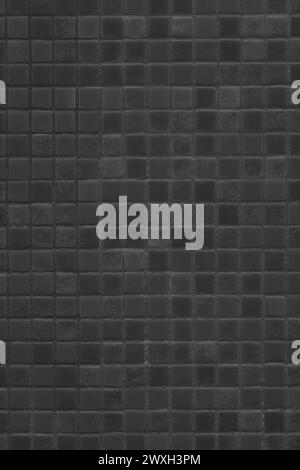 Mosaic Square Ceramic Tiles Black Dark Abstract Bath Pattern Toilet ...