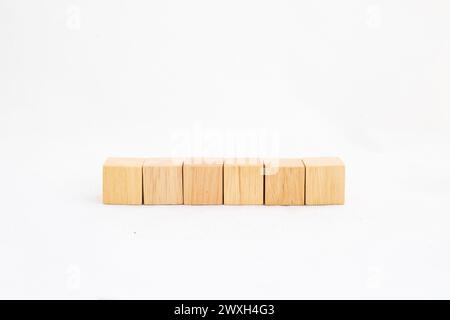 Numbers in wood - Text space Stock Photo - Alamy