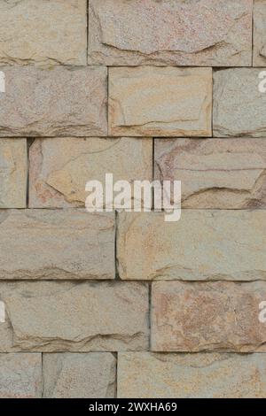Brick Sand Retro Color Stone Wall Masonry Texture Background Rough ...