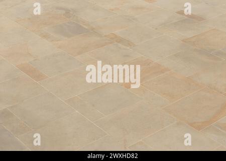 Light Beige Color Paving Slabs Floor Surface Street Texture City ...