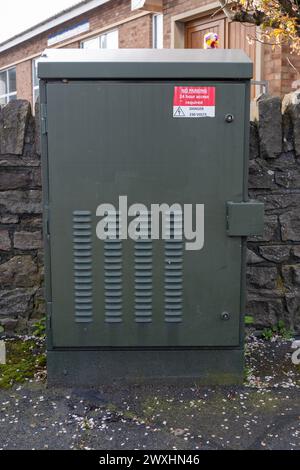 BT junction box, Bristol (Mar 24 Stock Photo - Alamy