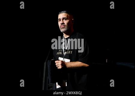 Rapper Bushido bei seinem Auftritt im Rahmen der Tour König für immer ...