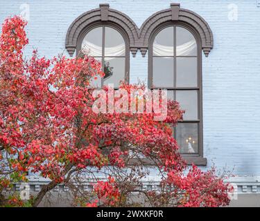 Historical landmark in Ashland city center Oregon Stock Photo - Alamy