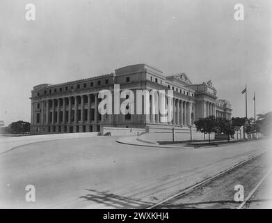 The Legislative Building, the seat of the Philippine Islands government ...