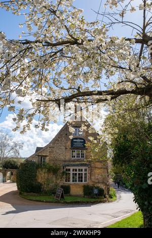 The Ebrington Arms in the Cotswold village of Ebrington,Gloucestershire ...