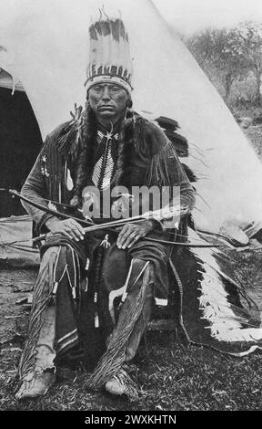 Quanah Parker, Chief of the Comanches ca. November 2, 1934 Stock Photo ...