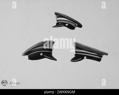 Examples of Officers' caps - Captain cap; First Lieutenant cap ; Second ...