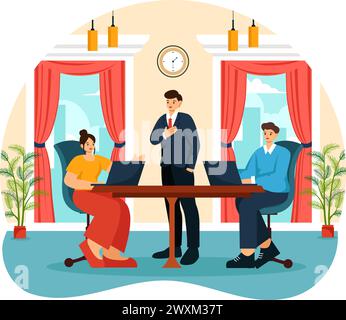 City Council Meeting with Business Team, Employee for Important ...
