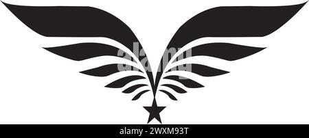 wing icon vector illustrtation symbol design Stock Vector Image & Art ...