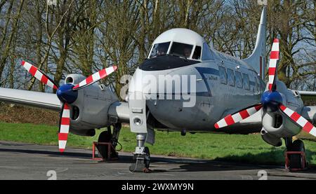The Cockpit of the De Havilland Dove at the De Havilland Aircraft ...