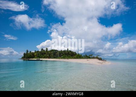 The Island of Koon in the Maluku. Far in the east of Indonesia there ...