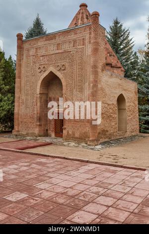 Manas kumboz, alleged burial site of the eponymous hero of Manas, 1334 ...