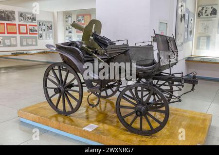 Machine gun cart, used in Russian civil war 1919-1921, Mikhail Frunze ...