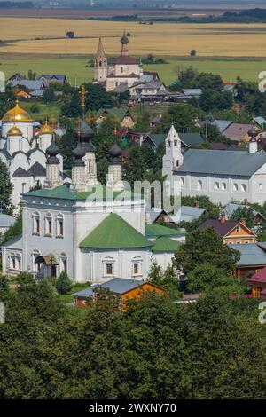 Aerial cityscape of Suzdal, Vladimir region, Russia Stock Photo - Alamy