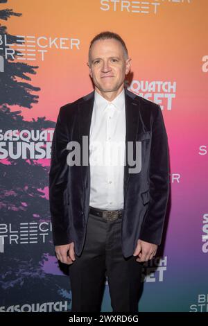 David Zellner attends premiere of Sasquatch Sunset at Metrograph in New ...