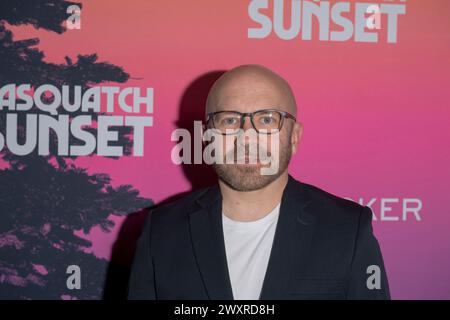 Christophe Zajac-Denek attends premiere of Sasquatch Sunset at ...
