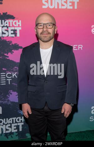 Christophe Zajac-Denek attends premiere of Sasquatch Sunset at ...