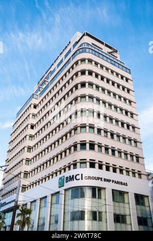 Head office of BMCI, Morocco Bank of Commerce and Industry, part of the ...
