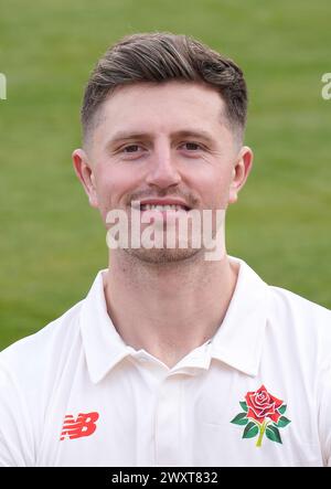 Jack Blatherwick of Lancashire Cricket Club at Lancashire Cricket Media ...