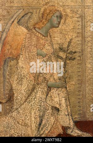 Simone Martini - The Angel of the Annunciation Stock Photo - Alamy