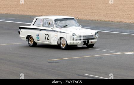 Jon Wood, James Pickford, Ford Lotus Cortina, Adrian Flux Trophy for ...