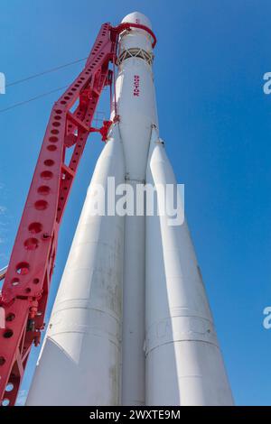 Vostok space rocket, 1961, Tsiolkovsky State Museum of the History of ...