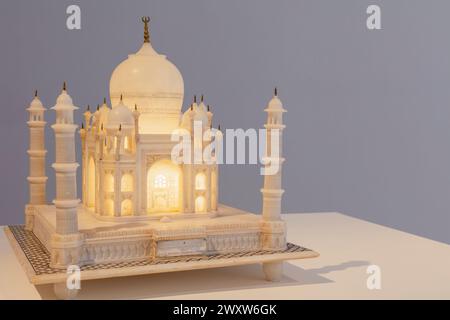 Scale model of the Taj Mahal, 1950s, Presents to Josip Bros Tito ...