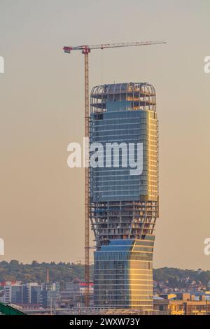 Belgrade Waterfront modern apartment building, Belgrade, Serbia Stock ...