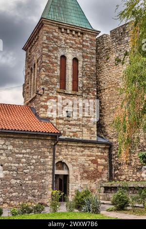 Ruzica church at Belgrade fortress Kalemegdan. Belgrade, Serbia. Color ...