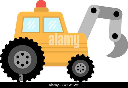 Vector Cartoon Platform Lift Truck. Available EPS-10 separated by ...