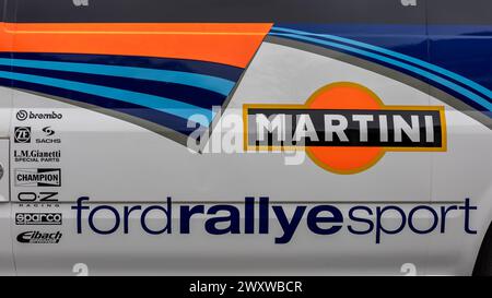 2001 WRC Ford Transit, on display at the Motorsport assembly held at ...