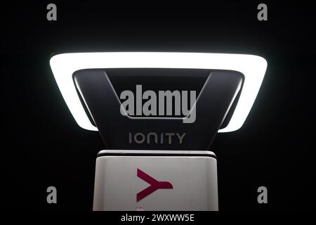 Ionity Close Up Logo Stock Photo - Alamy
