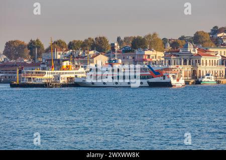 Ferry port of Buyukada, Big island, Princes islands, Adalar, Istanbul ...