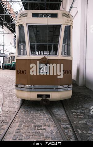 Porto Tram Museum . Museu do Carro Eléctrico. A former electricity ...