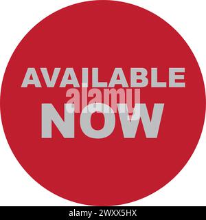 Available icon vector illustration symbol template Stock Vector Image ...
