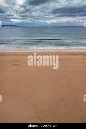 An aerial view of a calm sea Stock Photo - Alamy