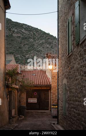 Rustic wooden garage in a French farm Stock Photo - Alamy