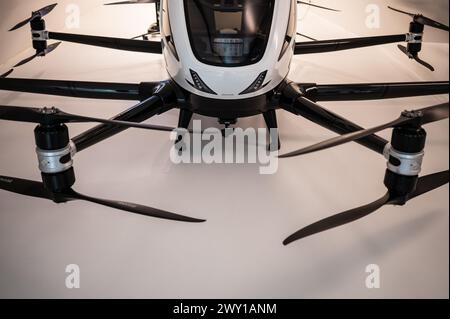 Ehang EH216-S, Autonomous Aerial Vehicle. Worlds first electric ...