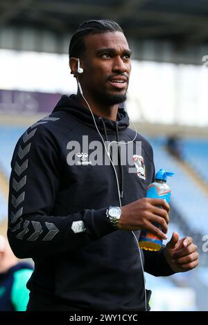 Coventry City's Haji Wright before the Emirates FA Cup fifth round ...