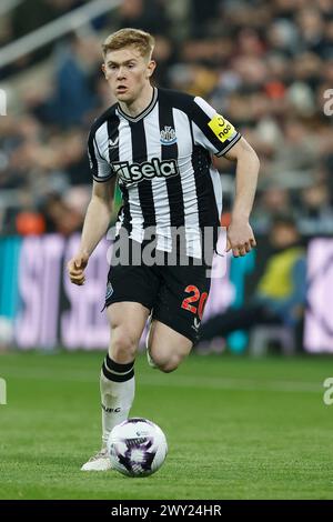 Lewis Hall of Newcastle United during the UEFA Champions League ...